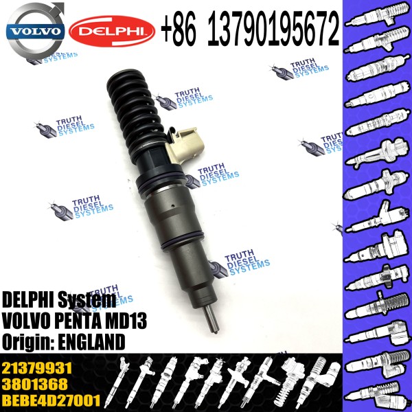 Quality High Quality Truck Unit Injector 21379931 3801368 BEBE4D27001 Fuel Injector For Sale for sale