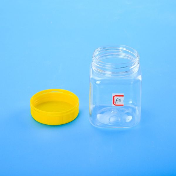 Quality 190ml Childproof 21g Square Screw Top Plastic Container for sale