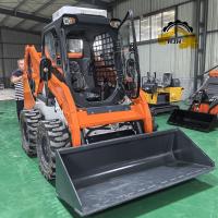 Quality Diesel Mini Skid Steer Loader with 3000 kg Machine Weight and EPA/EURO for sale