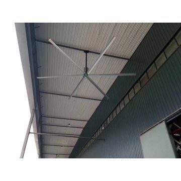 Quality 1.5KW Hvls Industrial Workshop Ceiling Fan Ventilator Air Cooler Devices for sale