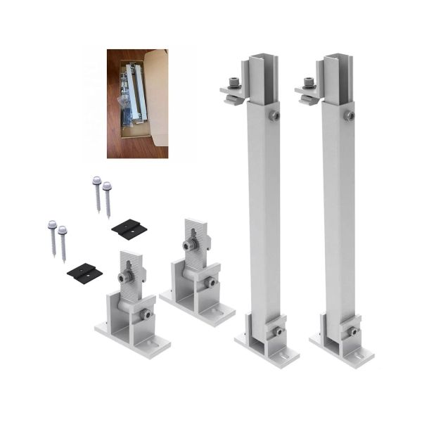 Quality Adjustable Solar Panel Mounting System for Metal/Tin Roof Easy to Install and for sale