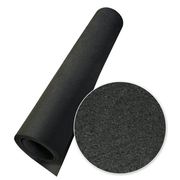 Quality Customized Rubber Gym Flooring Rolls Soundproof Rubber Floor Mat Roll Anti Slip for sale