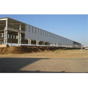 Quality Q235 Garage Metal Shed Heavy Structural Fabrication Steel Structure Custom for sale