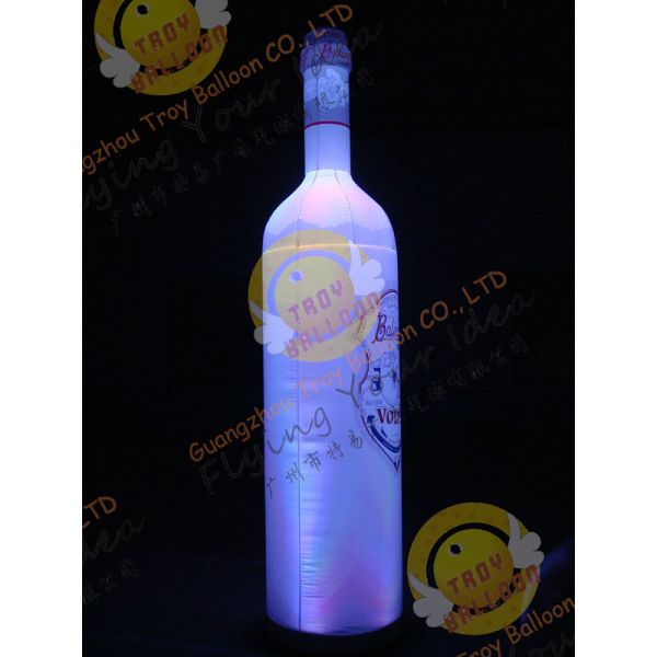 Quality Bottle Inflatable Lighting Balloon for sale