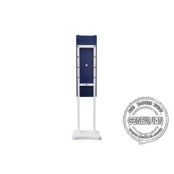 Quality 22" floor standing dispenser automatic hand sanitizer kiosk digital signage with for sale