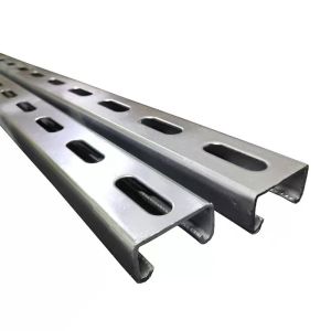 Quality Versatile Carbon Steel Perforated C Channel Metal Strut Channel Steel C Shaped for sale