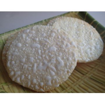 Quality Edible Salt Rice Crispy Cheese Crackers Fairy Shell Crisp Butter Biscuits for sale
