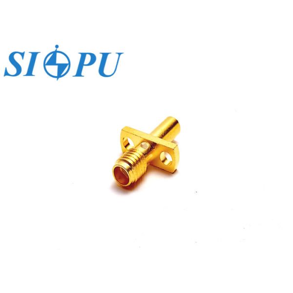 Quality SSMA Female RF Coaxial Connector – Microstrip, Flange Mounted for sale