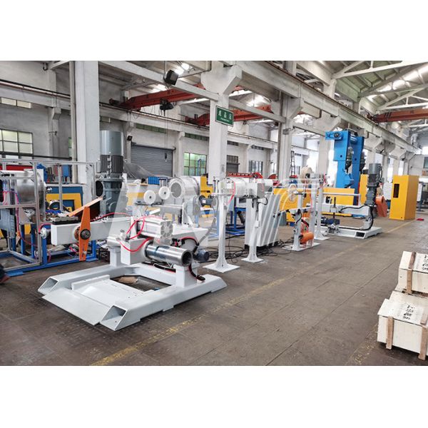 Quality Cantilever Type Wire Rewinding Machine Line Fiber Cable Rewinding Machine for sale