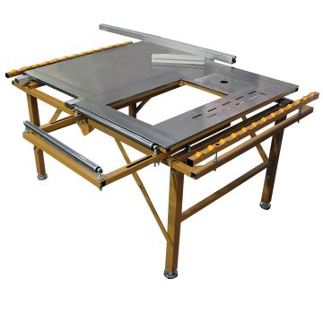 Quality Woodworking Machinery Portable Folding Table Saw Machine OEM for sale