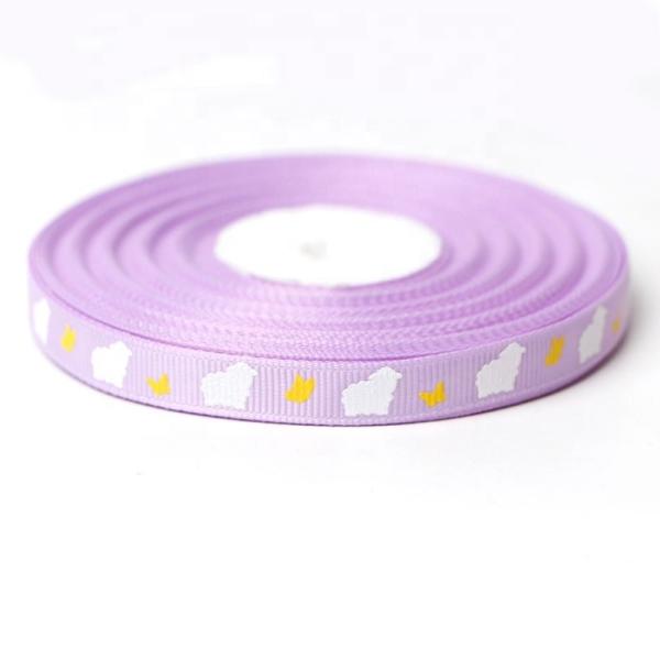 Quality Spring and Easter Themed Grosgrain Ribbon 3/8" Width Support for 7 Days Sample for sale