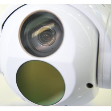 Quality Two Axis Electro Optic Drone System Zoom Camera Long Wave Uncooled Infrared for sale