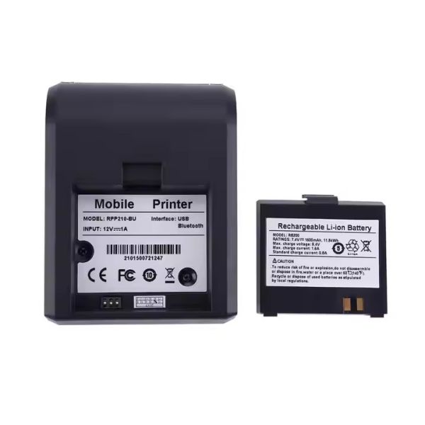 Quality RPP210 58mm Thermal Mobile Printer 2inch Mini Mobile Receipt Printer for sale