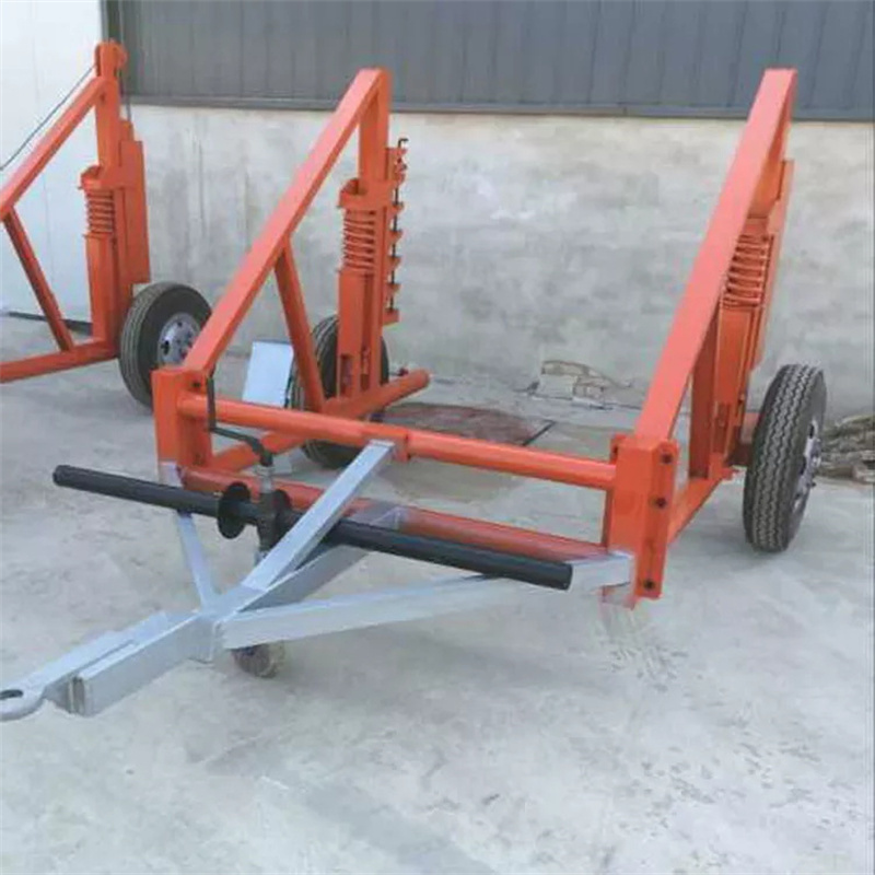 Self-Loading Cable Reel Trailer Cable Drum Trailers