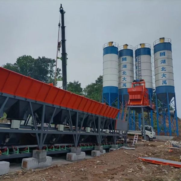 Quality Stationary Batching Plant Wet Mix Concrete Batch Plant Dry for sale