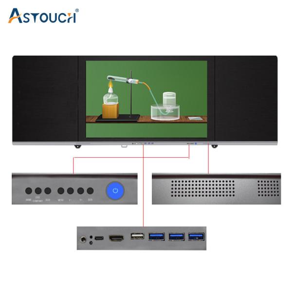 Quality 75 Inch Smart Intelligent Blackboard Pcap Touch Nano Whiteboard for sale