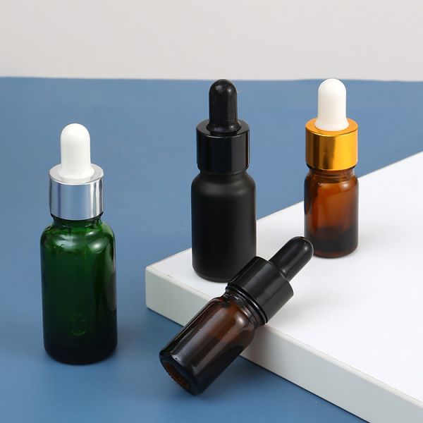 Quality Cosmetic Glass Pipette Empty Dropper Bottles 10ml 100ml for sale