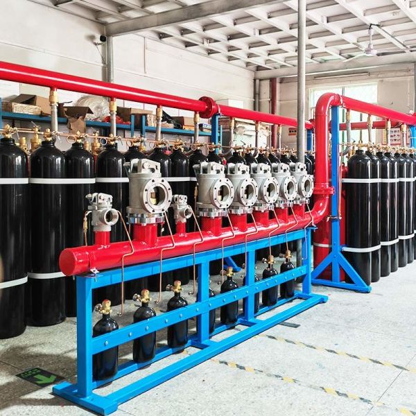 Quality 90L FM200 HFC 227ea Clean Gas Automatic Fire Extinguishing System for sale