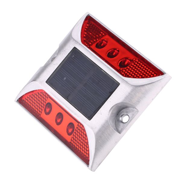 Quality UV Resistance Flashing 105mm 8000mcd Solar LED Road Studs With Stem for sale