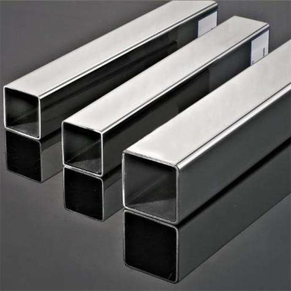 Quality 4''X4'' 23mm Brushed Stainless Steel Square Tubing 416L for sale