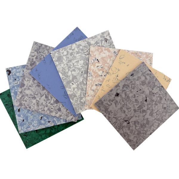 Quality Conductive PVC ESD Flooring Tile 10^4-10^6 Ohm Customizable for sale