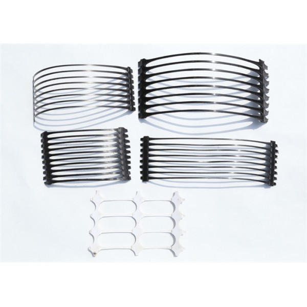 Quality Higher Load Bearing High Tensile 300kN/M Uniaxial Plastic Geogrid for sale