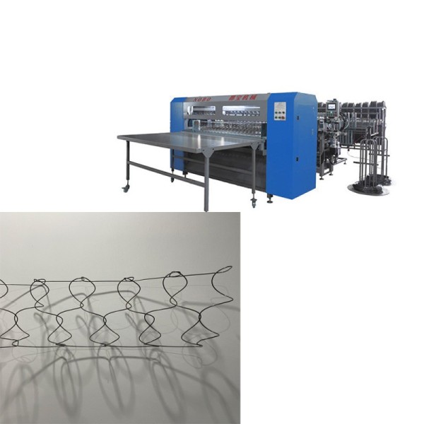Quality Spring Assemble Mattress Spring Conjoined Coiling Machine Helical Wire Diameter 1.6-1.7 for sale