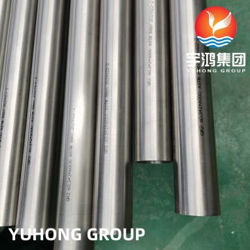Quality ASTM A861 GR.2 Titanium Alloy Seamless Pipe For Boiler Condenser Electric for sale