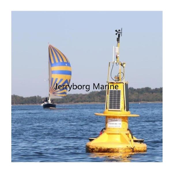 Quality Customizable LLDPE Marker Buoys With Solar Light for Coastal Protection & Navigation for sale