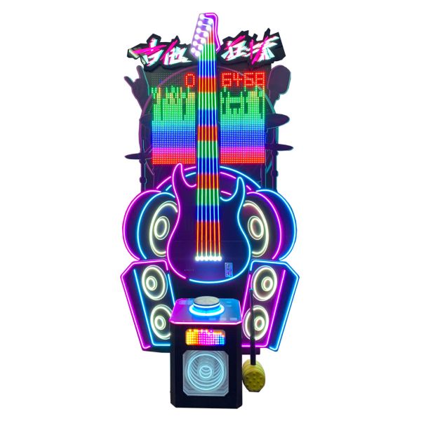 Quality Guitar Hit Hammer Game Sports Arcade Machine Coin Operated For Amusement Parks for sale