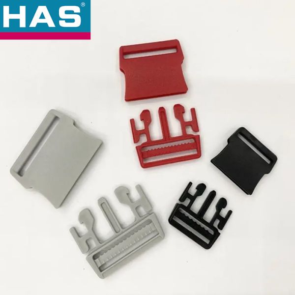 Quality White Dual Adjustable Plastic Quick Release Side Buckles For Shoes Backpacks for sale