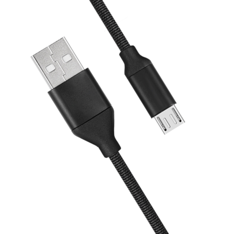 Quality OEM Nylon Braided 6ft Micro USB Charging Cable For Android Phone for sale
