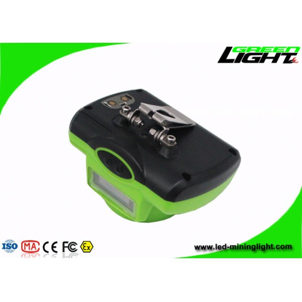 Quality IP68 Waterproof Coal Mining Lights , 13000 Lux Rechargeable LED Mining Cap Lamp for sale