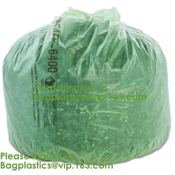 Quality gallon biodegradable and compostable kitchen trash bag,Eco Friendly Biodegradabl for sale