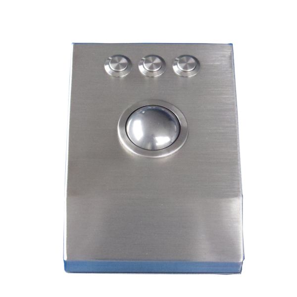 Quality IP65 Dynamic washable 38mm Trackball Vandal Proof  mouse with USB interface for sale