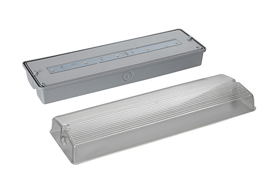 Quality Wall Surface Mounted LED Rechargeable Emergency Light Fixtures CE RoHS L122M for sale
