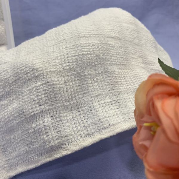Quality Snow White Mini Bleached Airline Towel Checker for sale
