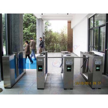 Quality Rustproof Steel Bi Directional Tripod Turnstile Gate Pedestrian With Rfid Reader for sale