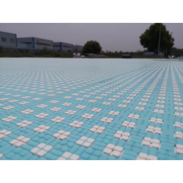 Quality Badminton Outdoor Basketball Court Flooring Material Blue Futsal for sale