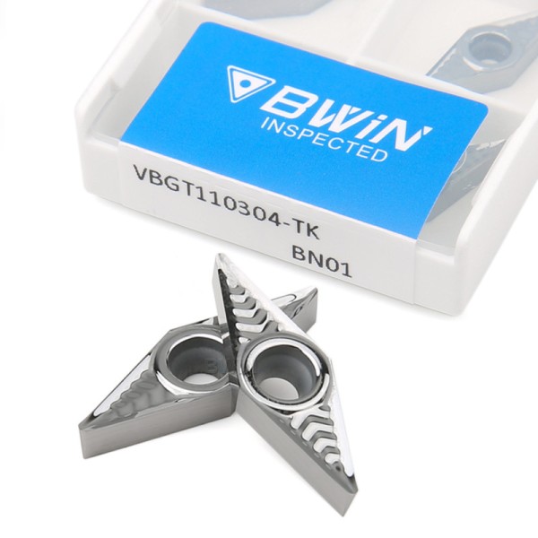 Quality Vbgt 110302 Turning Carbide Inserts Good Stability Cutter Insert for sale