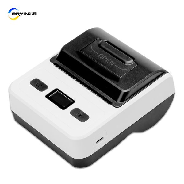 Quality Rechargeable Lithium Batteries 80mm Portable Thermal Label Printer for Address Labels for sale