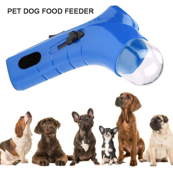 Quality Creative Mini Dog Snack Launcher Interactive Pet Food Catapult Jump Training for sale