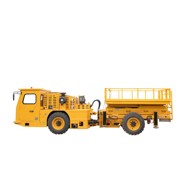 Quality Four Wheeled Underground Utility Vehicle Lifting Work Platform With Customizable for sale