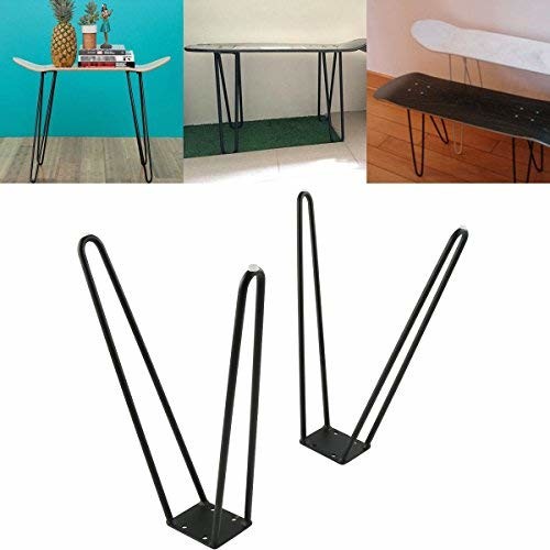 Quality Customized Solid Metal Bar Skateboard Hairpin Table Legs Heavy Duty for sale