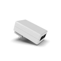 China Full Enclosed Plastic Case POE Power Adaptor 230V Input 24V 2A Output for sale