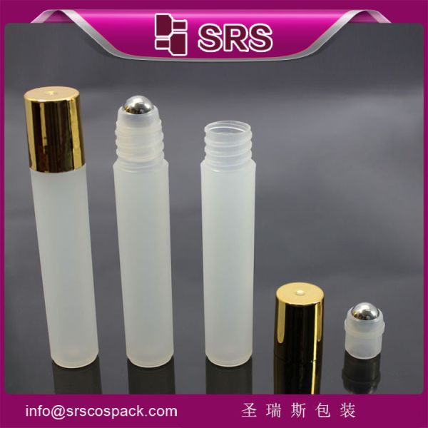 Quality Shengruisi packaging RPP-7ml plastic roll on bottle with PP cap for sale