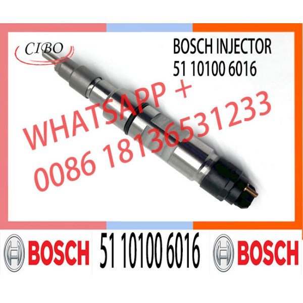 Quality on stock fuel injector 0445120024 51 1 0100 6016 for MAN truck for sale