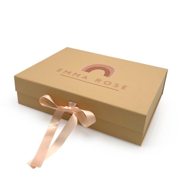 Quality Brown Foldable Packaging Box Small Cutomized For Face Cream for sale