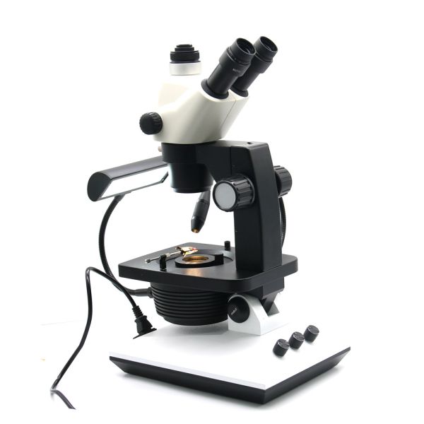 Quality 50X Magnification Trinocular Gemological Microscope For Diamond for sale
