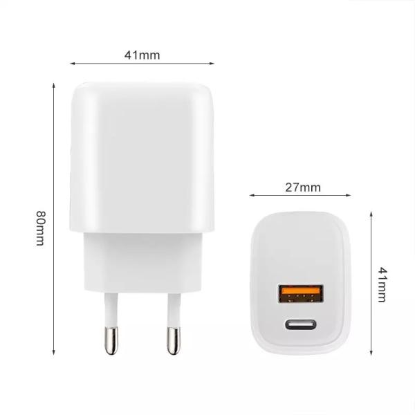 Quality EU Plug 30W A C Charger PD Adapter for Fast Charging Laptops/Projectors for sale